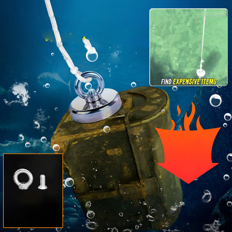 Deep-water Magnetic Salvage Magnet Set – shoptimie